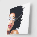 Afrocentric Wall Clock | Zazzle