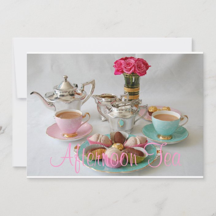 Afternoon Tea Invitation | Zazzle.com
