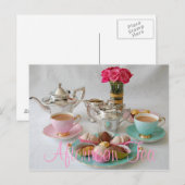 Afternoon Tea Postcard | Zazzle