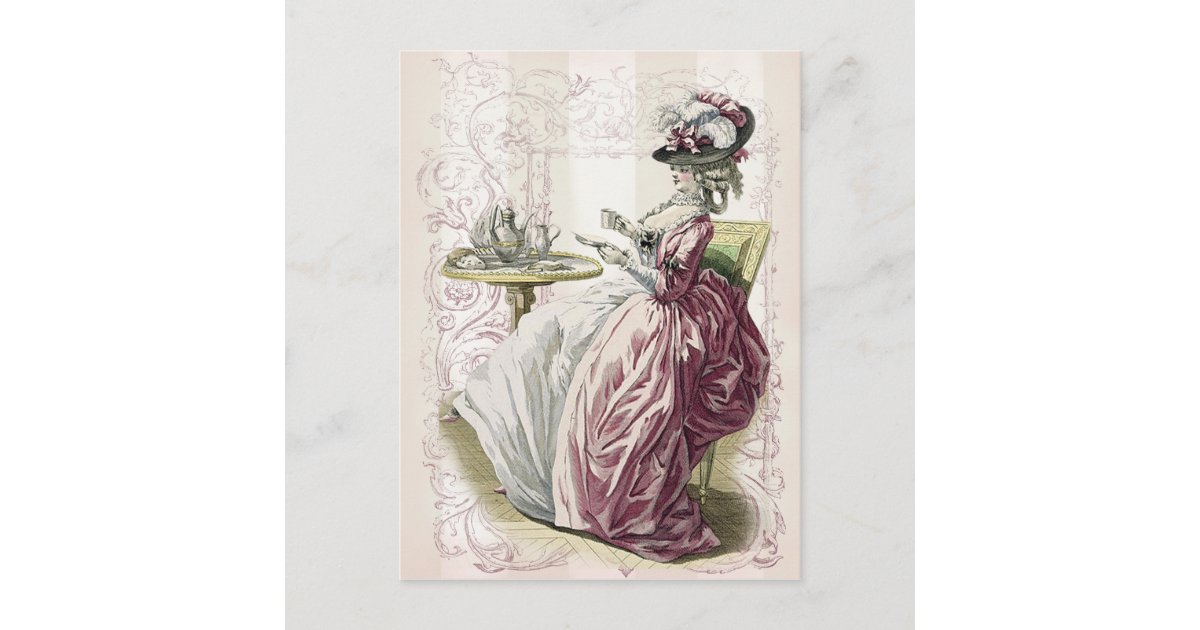 Afternoon tea! postcard | Zazzle
