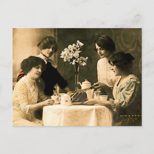 Afternoon Tea Postcard | Zazzle