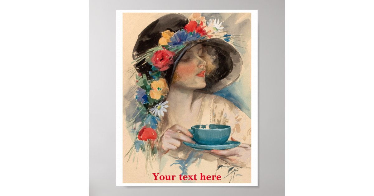 Afternoon Tea Poster | Zazzle