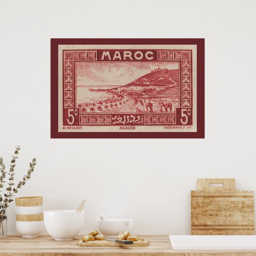 Agadir, Morocco - Poster | Zazzle