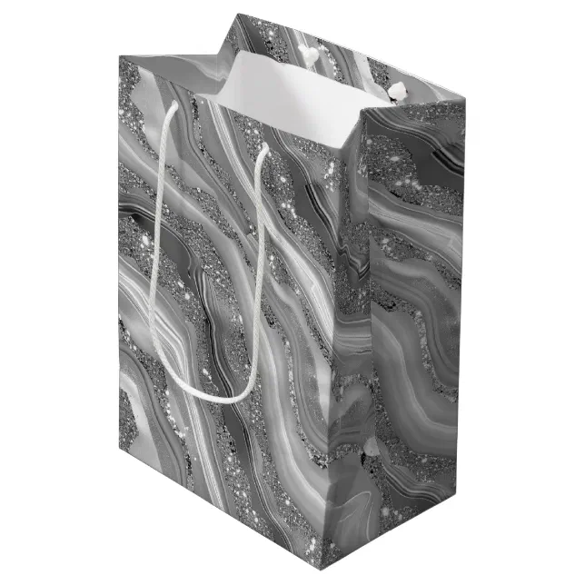 Agate Print Paper Gift Bag | Zazzle