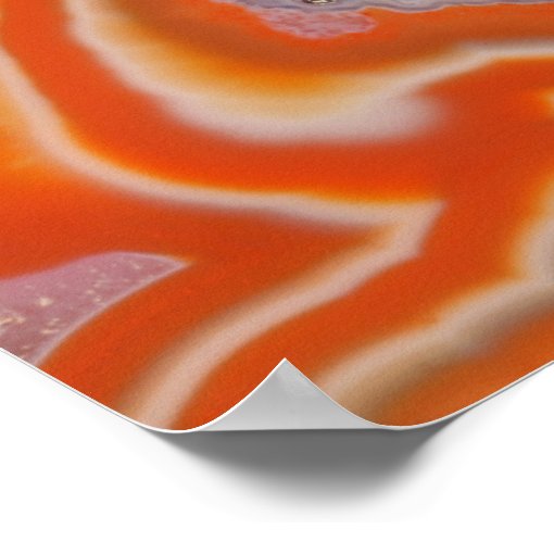 Agate sample poster | Zazzle