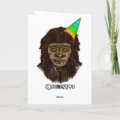 Age Doesn’t Mean Squatch Funny Birthday Card | Zazzle