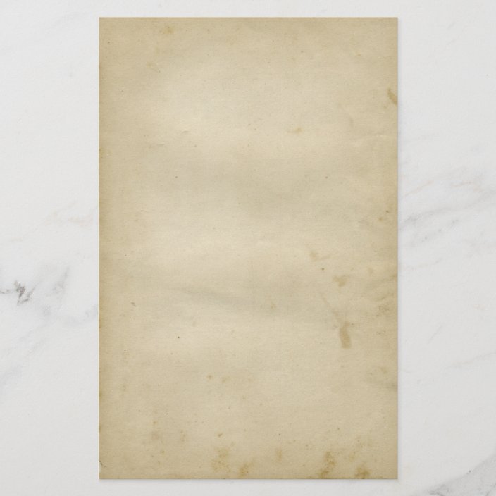 Aged Blank Antique Stained Paper Retro Inspired | Zazzle.com