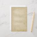 Aged Blank Antique Stained Paper Retro Inspired | Zazzle