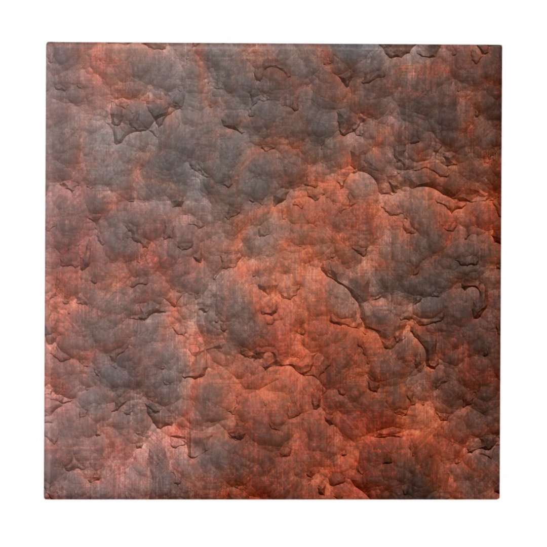 Aged Rusted Metal Tile | Zazzle