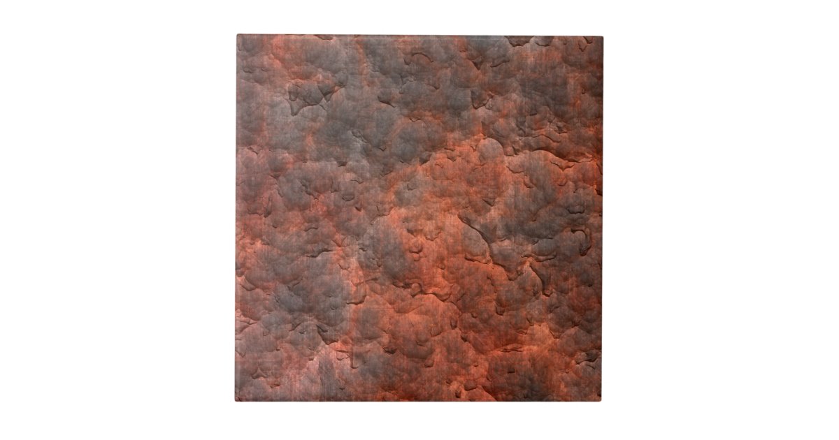 Aged Rusted Metal Tile | Zazzle