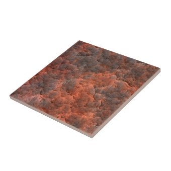 Aged Rusted Metal Tile | Zazzle