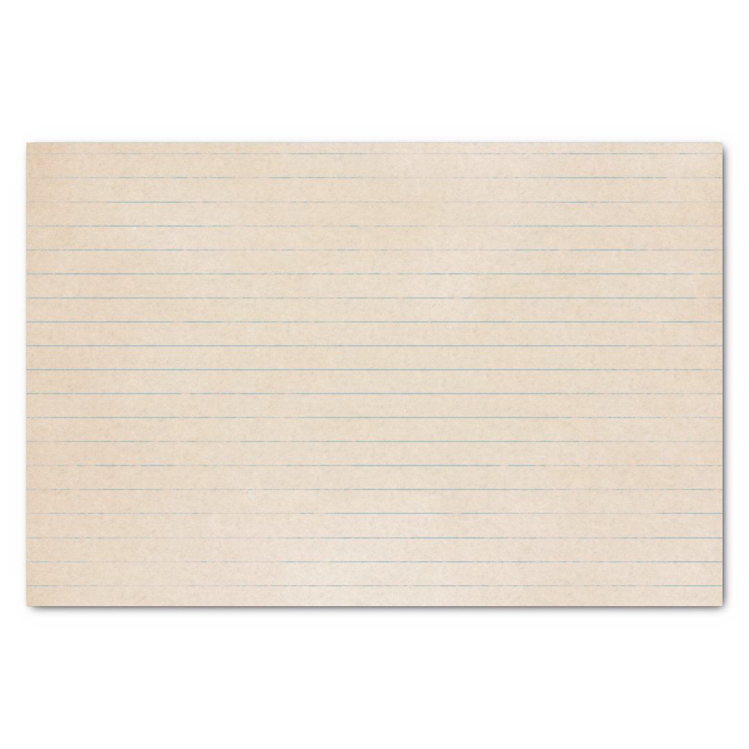 Aged Vintage Notebook Paper | Zazzle