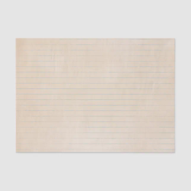 Aged Vintage Notebook Paper | Zazzle