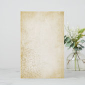 Aged Vintage Style Note Paper | Zazzle