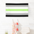 Agender Pride Flag Banner | Zazzle