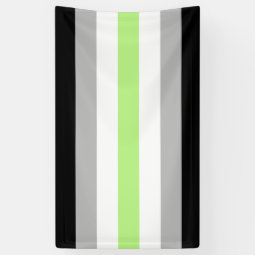 Agender Pride Flag Banner | Zazzle
