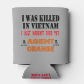 AGENT ORANGE CAN COOLER | Zazzle