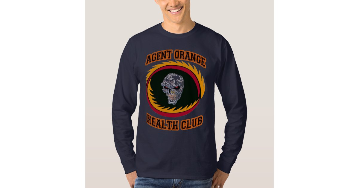AGENT ORANGE HEALTH CLUB T-Shirt | Zazzle
