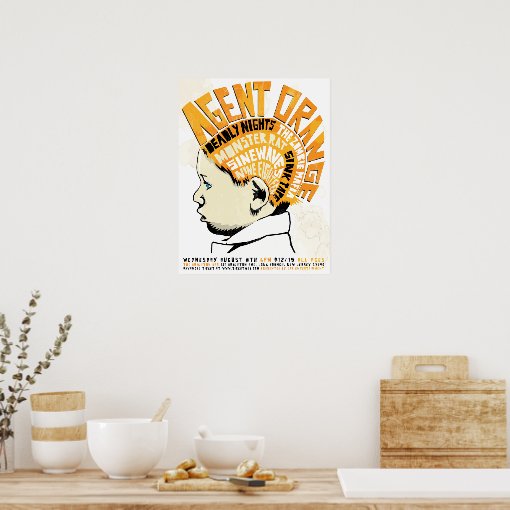 Agent Orange Poster | Zazzle