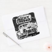 Agent Orange "Rat Rod" Stickers Skate Punk | Zazzle