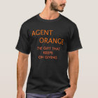 Ladies Agent Orange T-Shirt | Zazzle.com