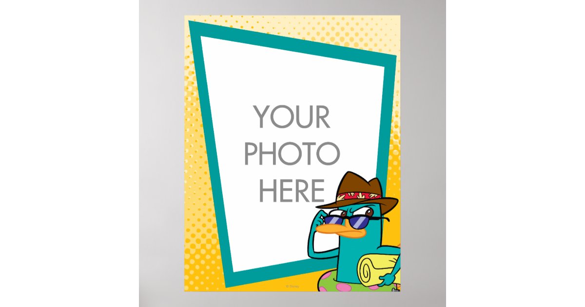 Agent P Customizable Poster | Zazzle