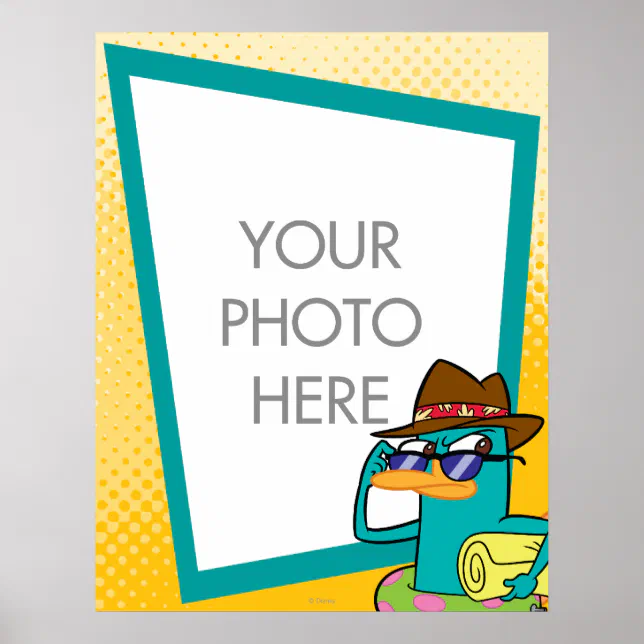 Agent P Customizable Poster | Zazzle