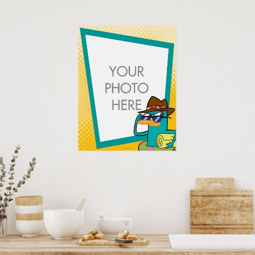 Agent P Customizable Poster | Zazzle