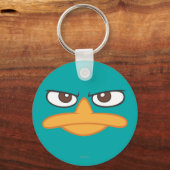 Agent P Face Keychain | Zazzle