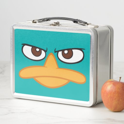 Agent P Face Metal Lunch Box | Zazzle