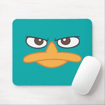 Agent P Face Mouse Pad | Zazzle