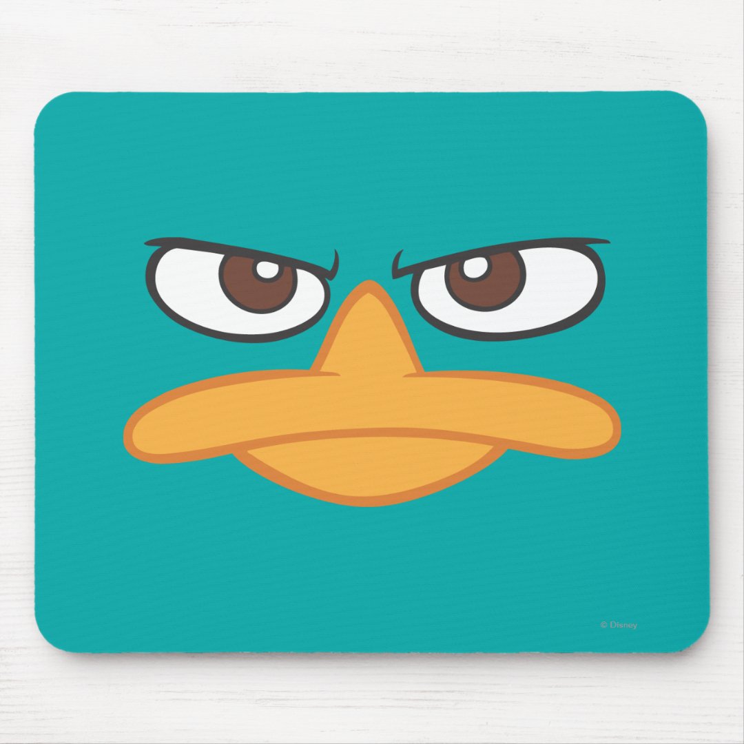 Agent P Face Mouse Pad | Zazzle