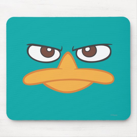 Agent P Face Mouse Pad | Zazzle.com
