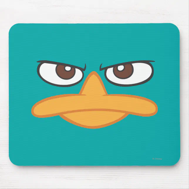 Agent P Face Mouse Pad | Zazzle