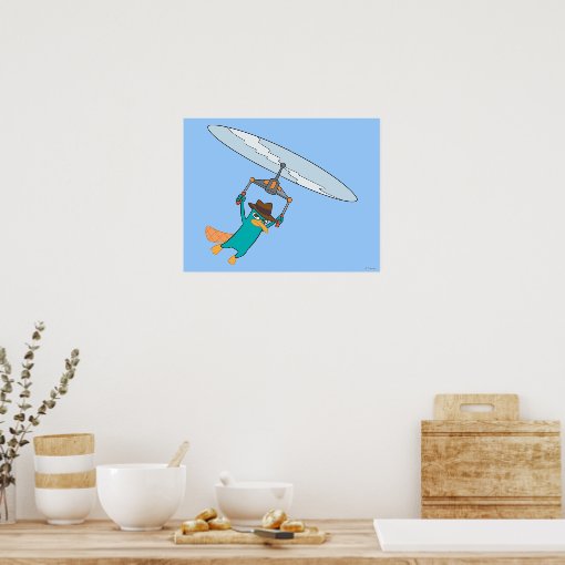 Agent P Flying Poster | Zazzle