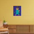 Agent P Pose Poster | Zazzle