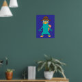 Agent P Pose Poster | Zazzle