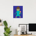 Agent P Pose Poster | Zazzle