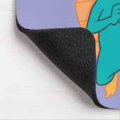 Agent P Running Mouse Pad | Zazzle