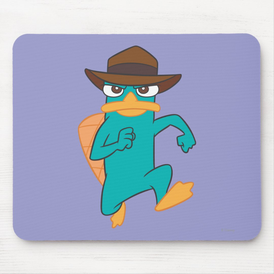 Agent P Running Mouse Pad | Zazzle