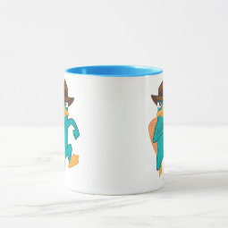 Agent P Running Mug | Zazzle