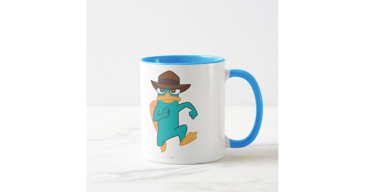 Agent P Running Mug | Zazzle