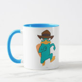 Agent P Running Mug | Zazzle