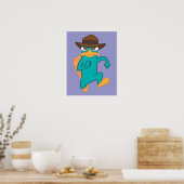 Agent P Running Poster | Zazzle