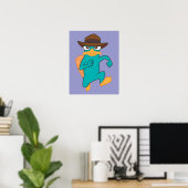 Agent P Running Poster | Zazzle