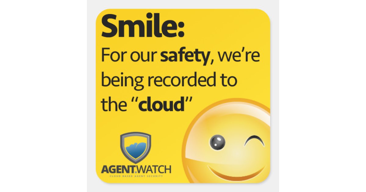 Agent Watch Sticker | Zazzle
