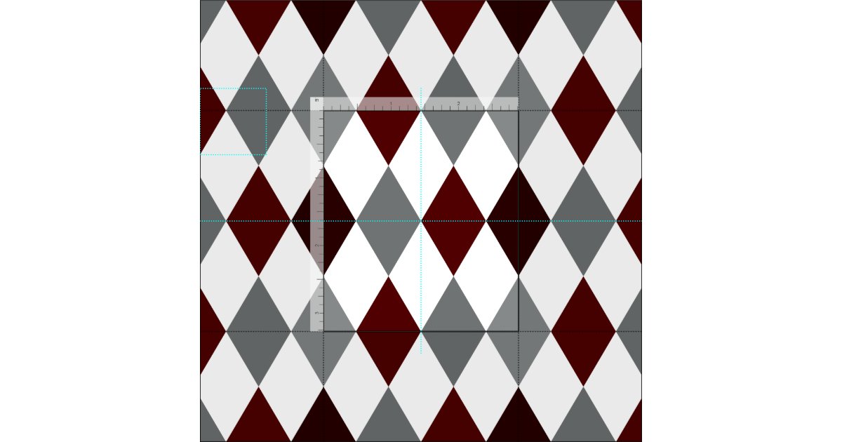 Aggie Maroon & Gray Argyle Pattern Fabric | Zazzle