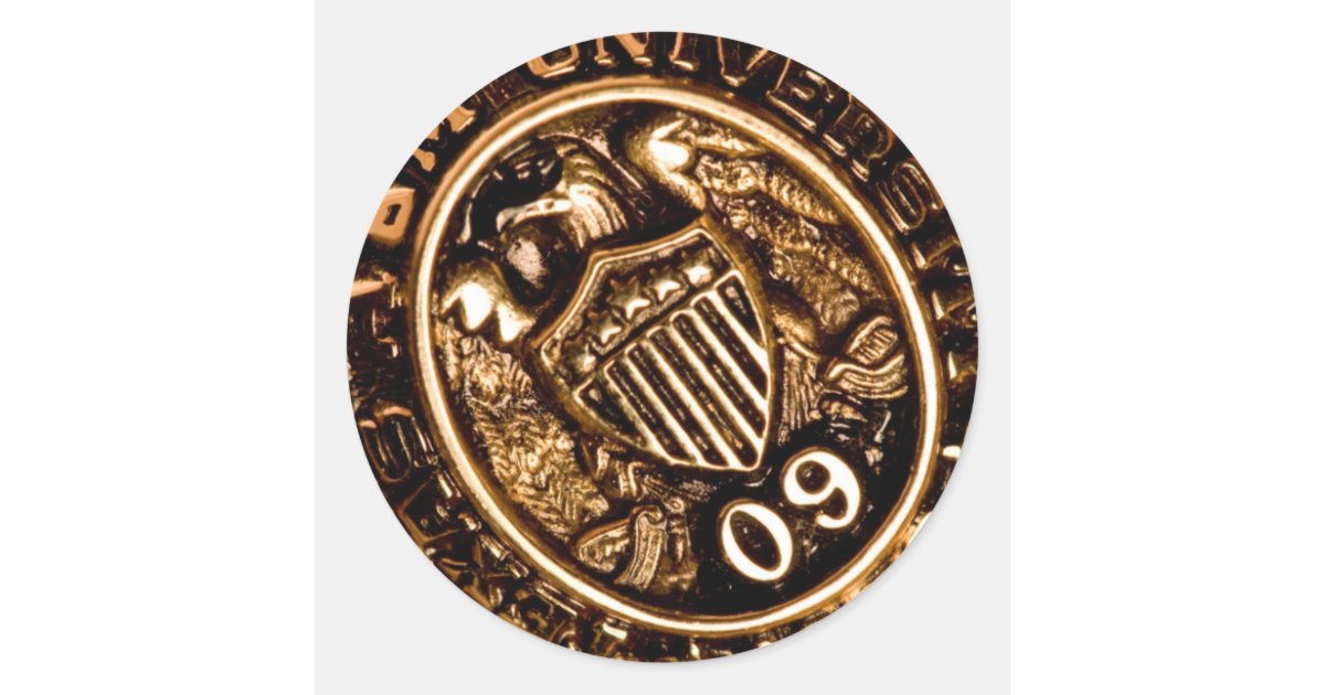 AGGIE RING PIC CLASSIC ROUND STICKER | Zazzle