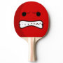 Aggressive Scary In Your Face Ping-Pong Paddle | Zazzle