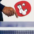 Aggressive Scary Intense Ping Pong Paddle | Zazzle